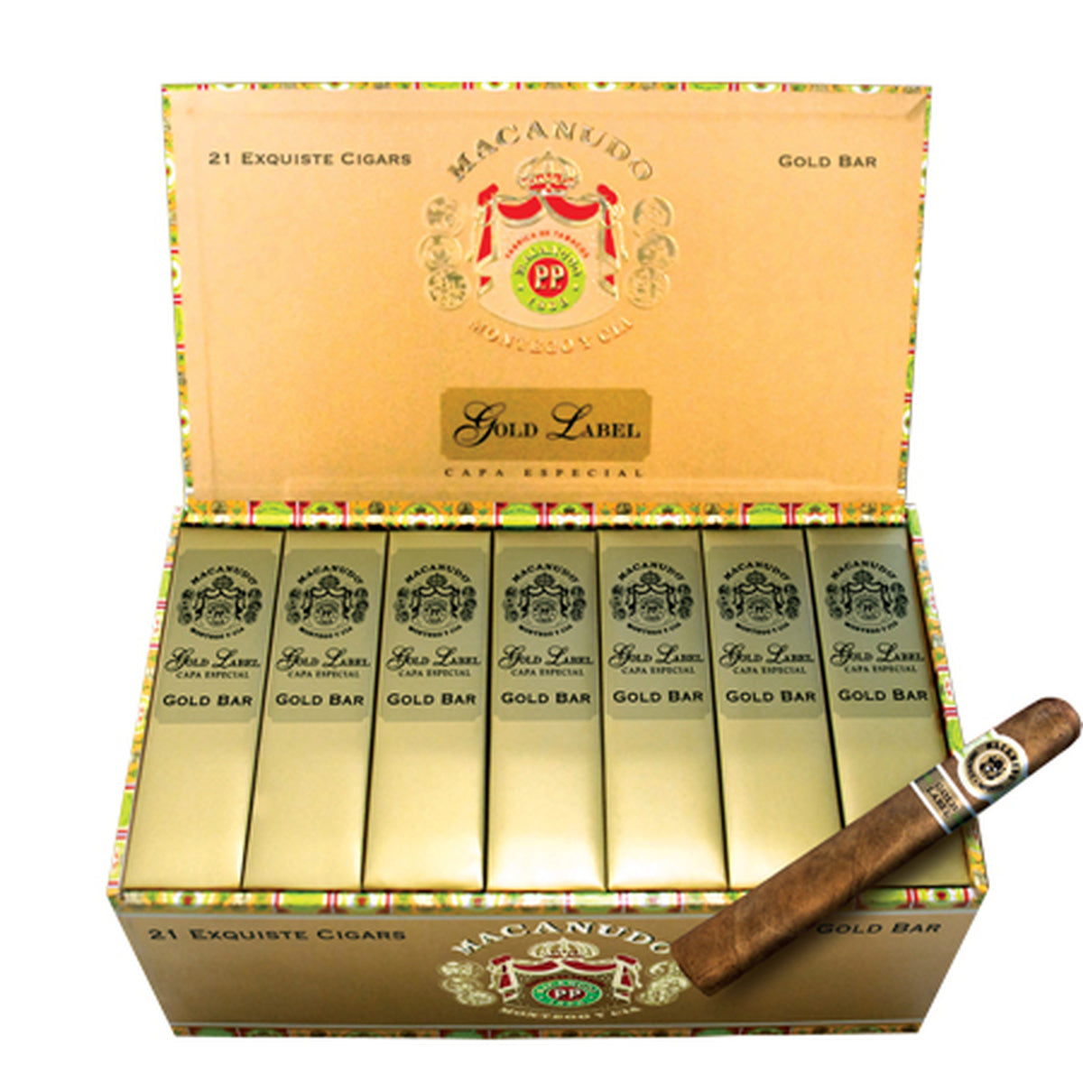 Macanudo Gold Label Gold Bar – Cigars To Go & Cigars Lounge